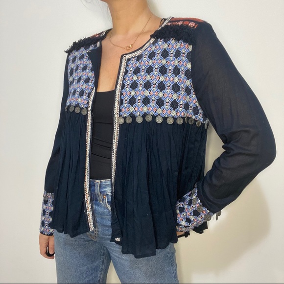 Zara | Jackets & Coats | Zara Absolutely Gorgeous Embroidered Jacket ...